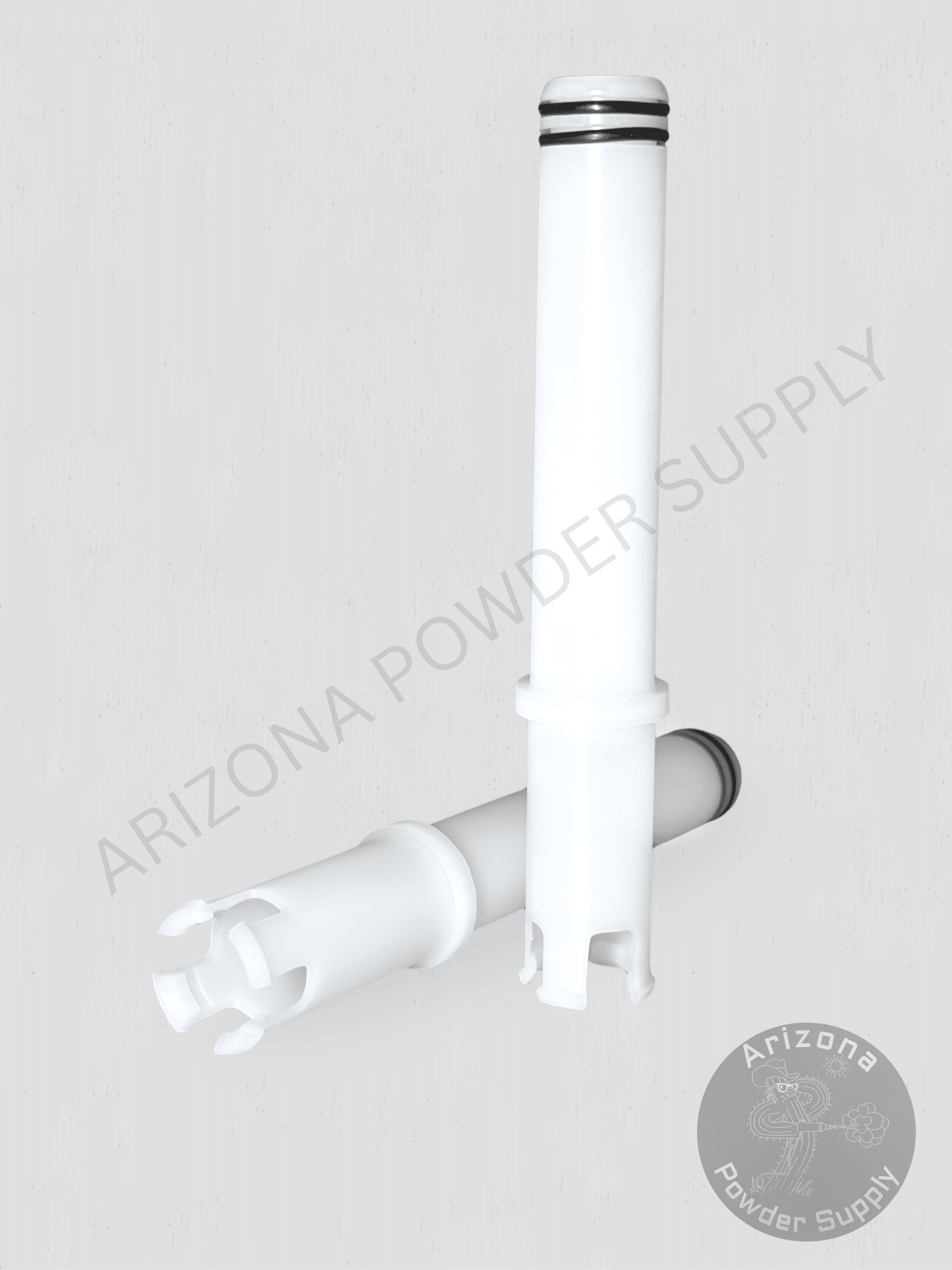 POWDER TUBE WITH O-RINGS | Arizona Powder Supply